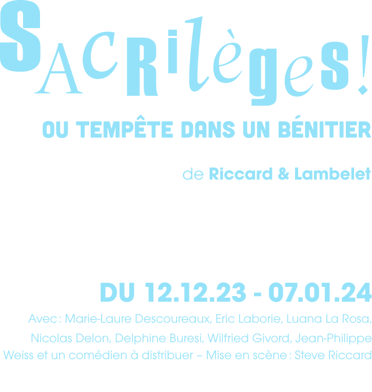 Sacrileges – Le Pantographe